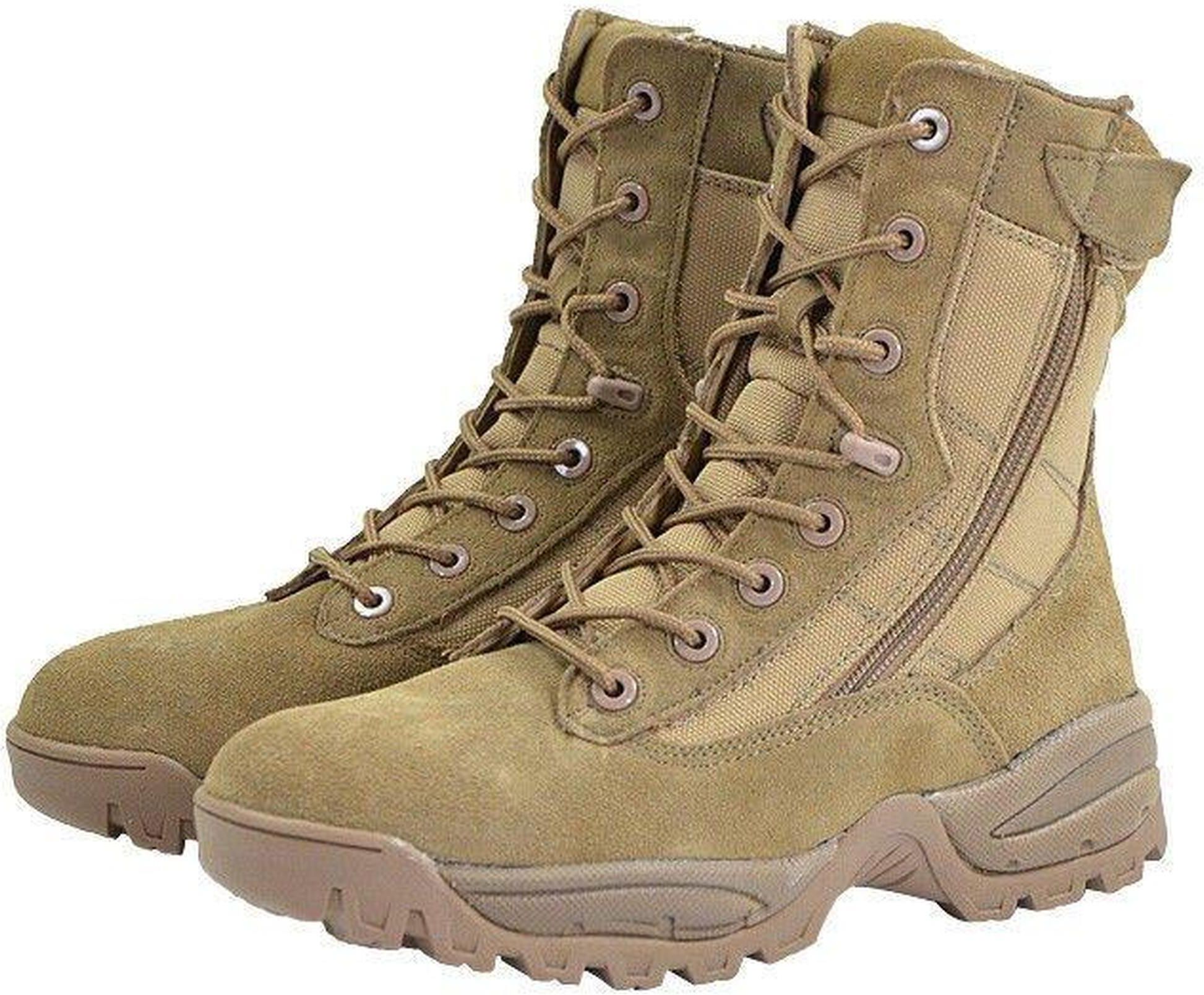 Mil-Tec Buty Taktyczne Męskie Dwa Zamki Coyote Beżowy 43 - Ceny i ...