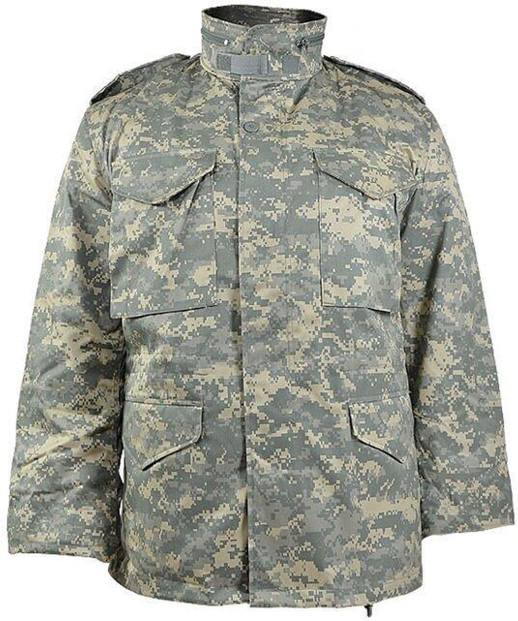 Mil-Tec Kurtka Myśliwska Męska M65 Ucp (At-Digital) Brązowy Khaki Szary ...