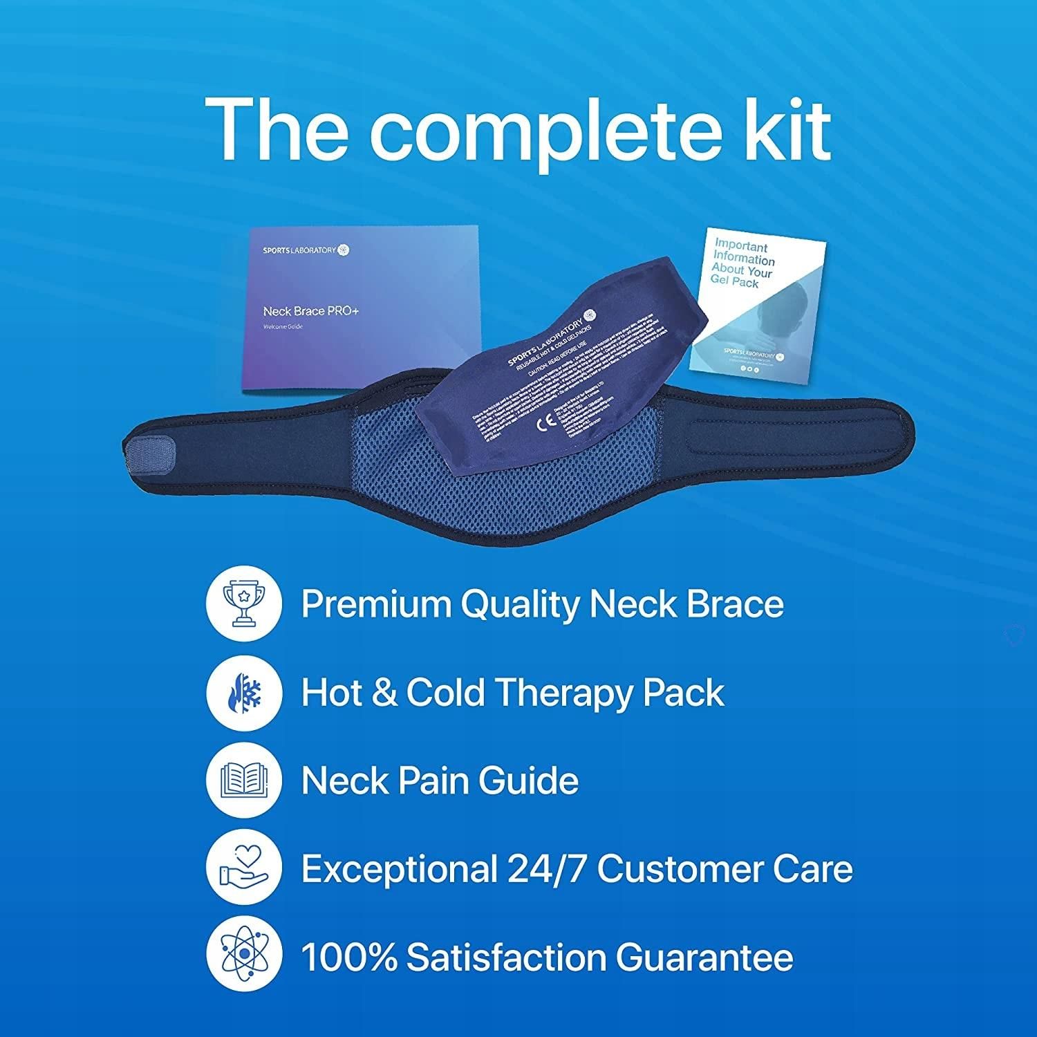 Sports Laboratory Schantza Orteza podtrzymująca szyję z zestawem ...