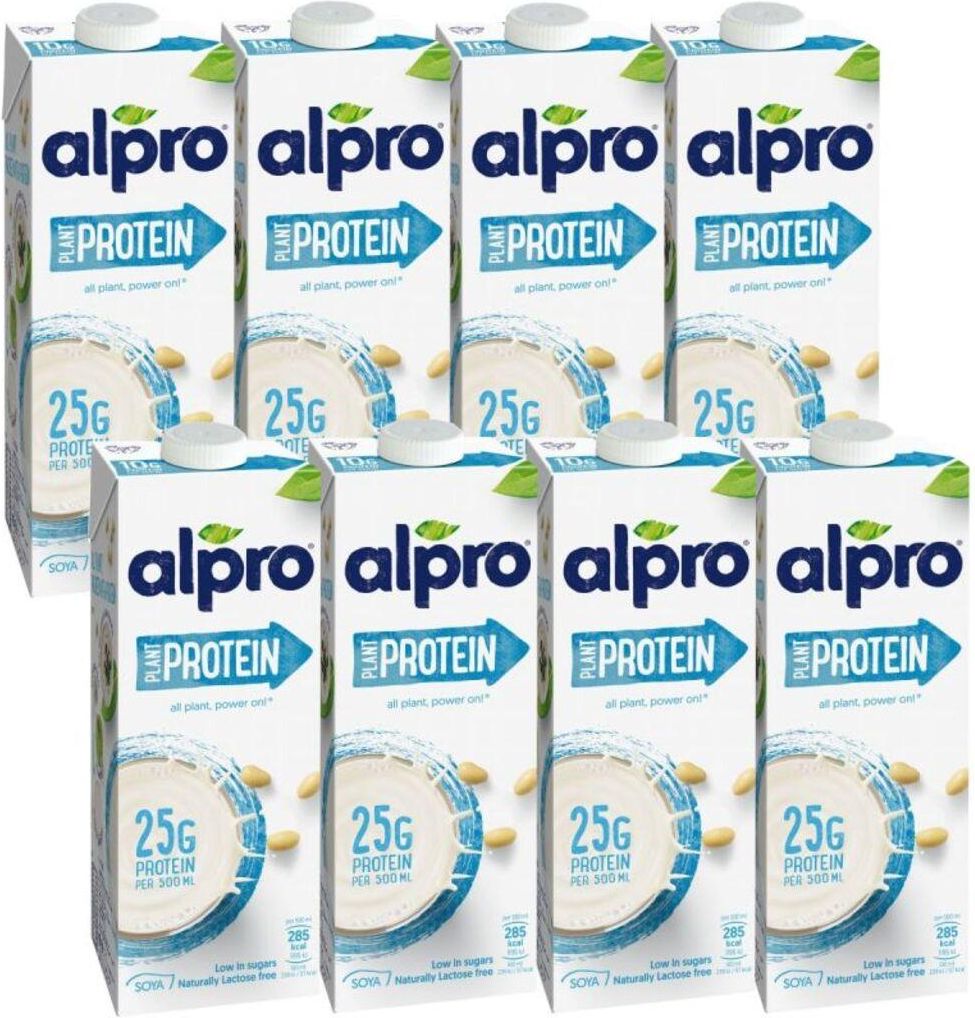 Alpro Napój Sojowy Wysokobiałkowy Zestaw 8X1L - Ceny i opinie - Ceneo.pl