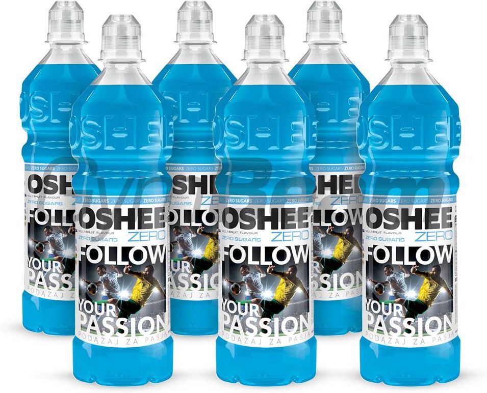 Oshee Zero Sports Drink 6 X 750 Ml Multifruit - Ceny i opinie - Ceneo.pl