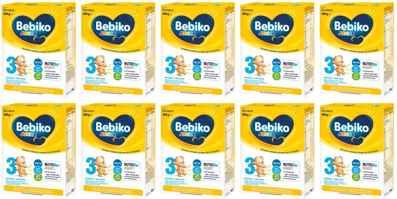 Bebiko 3 10x600g - Ceny i opinie - Ceneo.pl