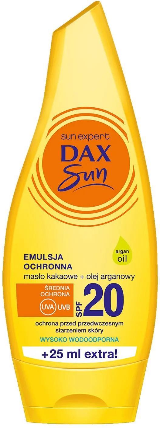 Dax Cosmetics Zestaw Sun Emulsja Ochronna Z Masłem Kakaowym I Olejem ...