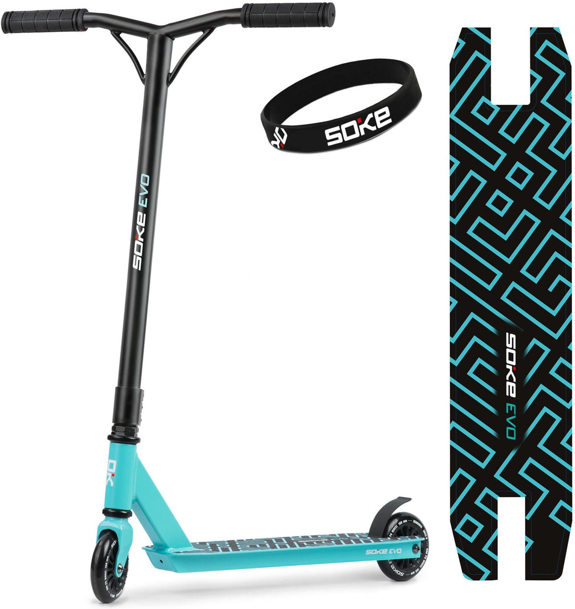 Hulajnoga Soke Evo Niebieski Turkusowy - ceny, opinie, sklepy - Ceneo.pl