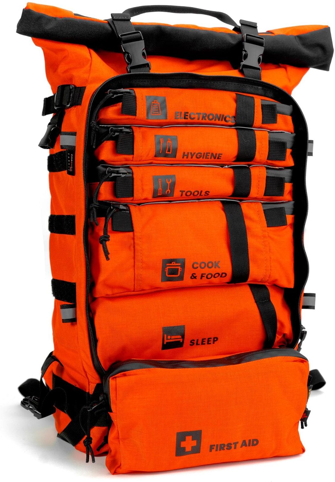 Help Bag Plecakowy Zestaw Przetrwania Combo Pomarańcz Ewakuacyjny ...