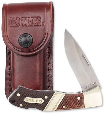 Schrade Scyzoryk Old Timer Mountain Beaver Jr. Small Lockback 28Ot ...