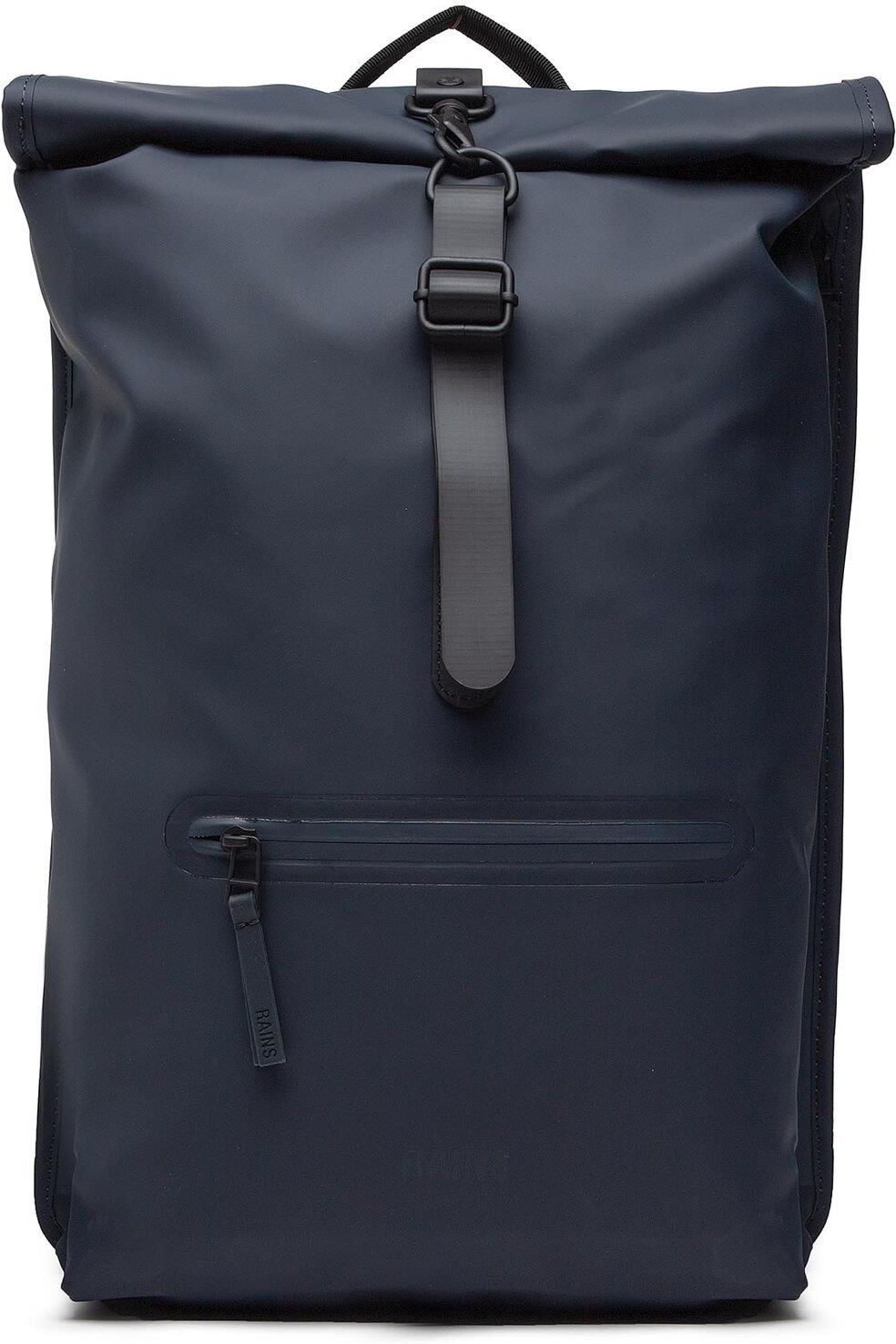 Rains Plecak Rolltop Rucksack 13160 Granatowy - Ceny i opinie - Ceneo.pl