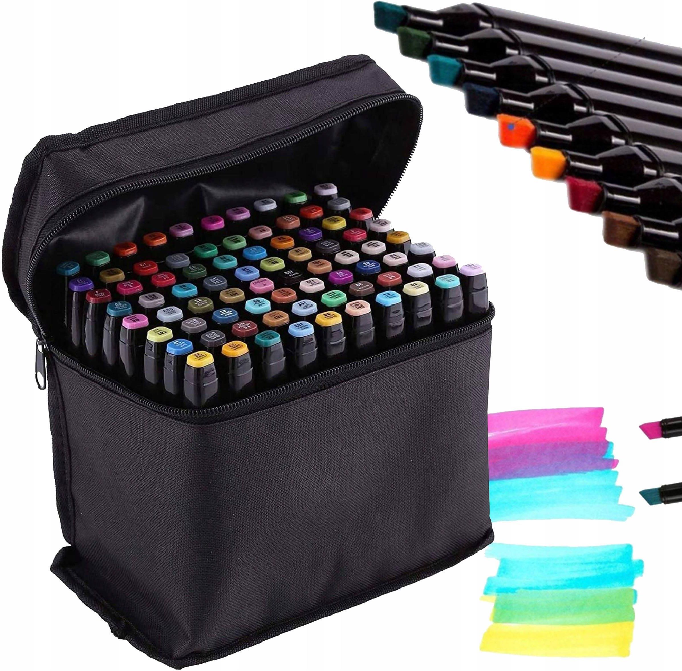 Touch Markery Alkoholowe Zestaw 60Szt. Dwustronne - Ceny i opinie ...