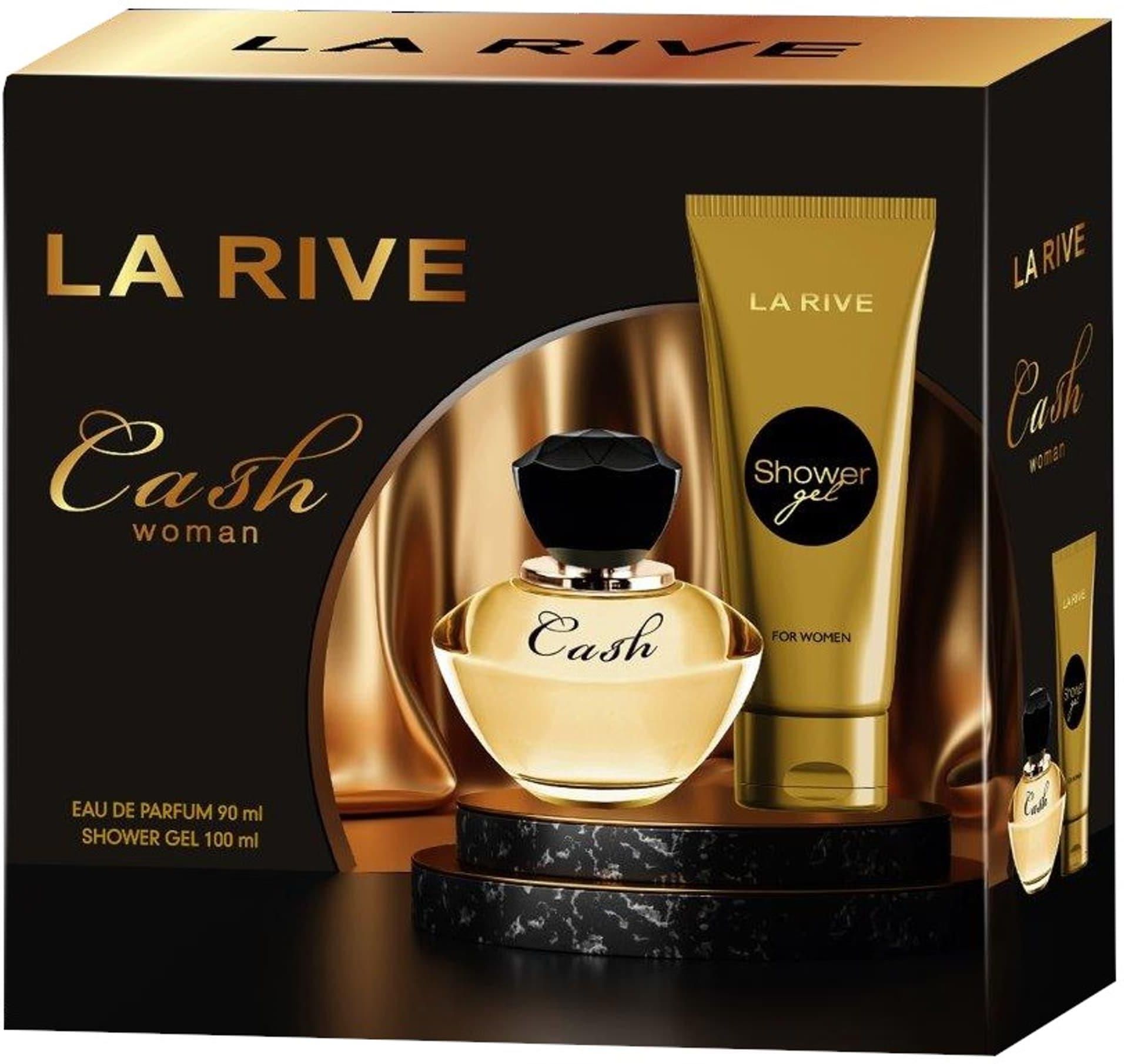 La Rive For Woman Zestaw Prezentowy Cash Woda Perfumowana 90Ml+Żel Pod ...