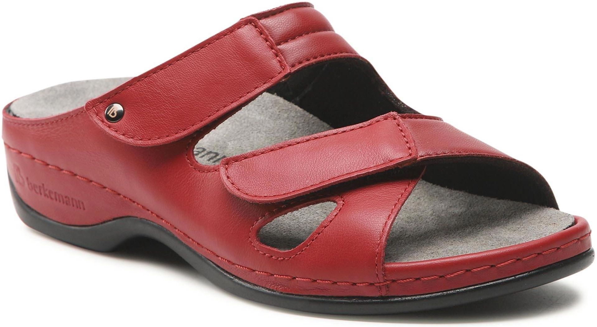 Klapki BERKEMANN - Janna 01027 Feuerrot 226 - Ceny i opinie - Ceneo.pl