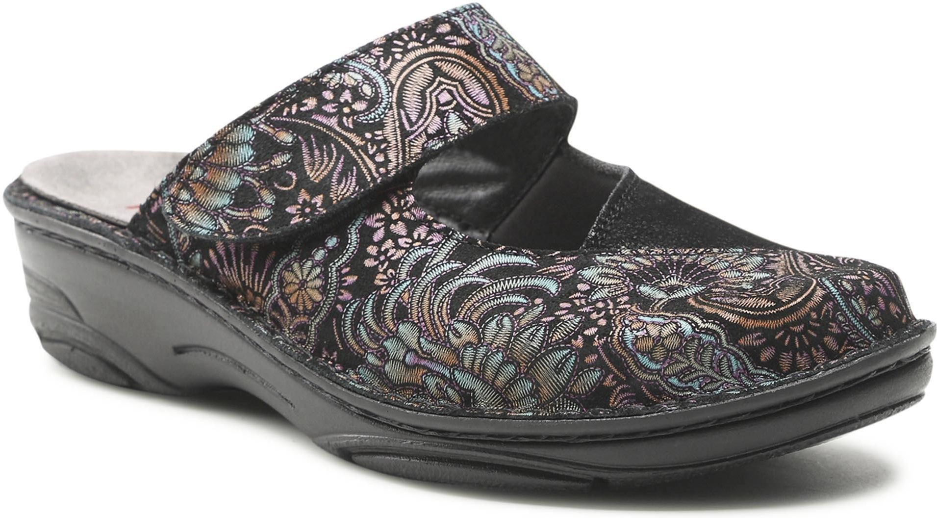 Klapki BERKEMANN - Heliane 03457 Neon/Paisley Schw Led 927 - Ceny i ...