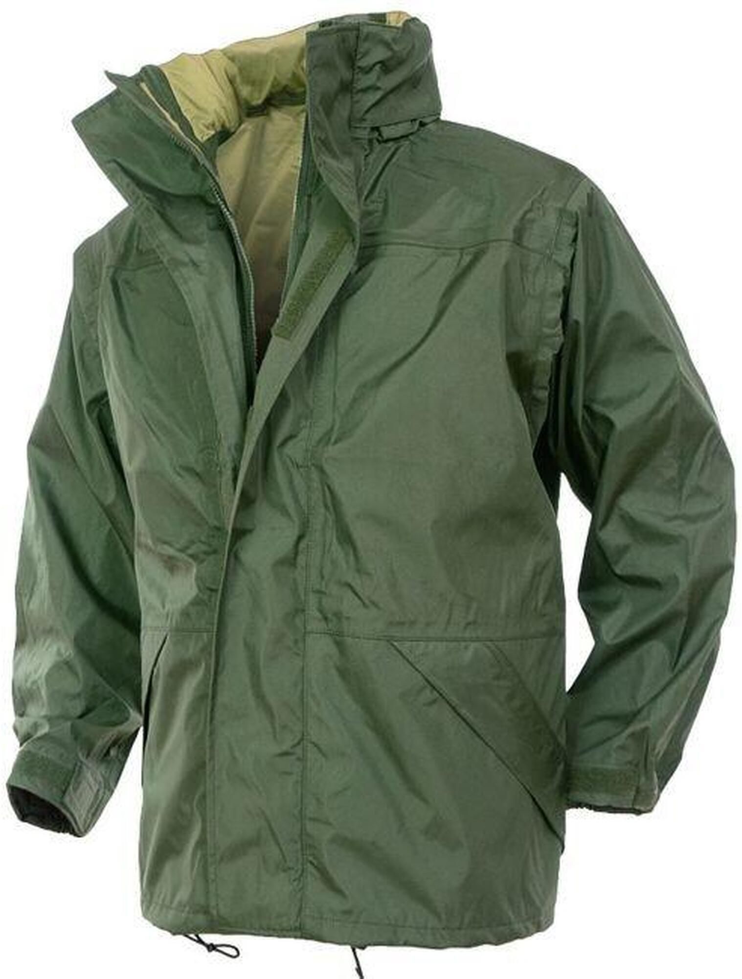 Highlander Kurtka Turystyczna Męska Tempest Rain Jacket Olive Zielony - Ceny i opinie - Ceneo.pl