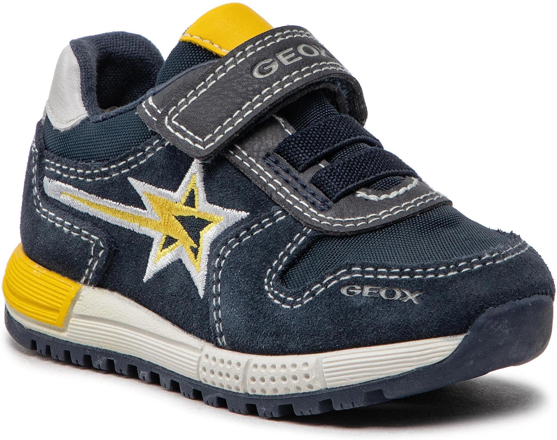 Sneakersy GEOX - B Alben B. A B263CA 022FU C4229 M Navy/Dk Yellow - Ceny i opinie - Ceneo.pl