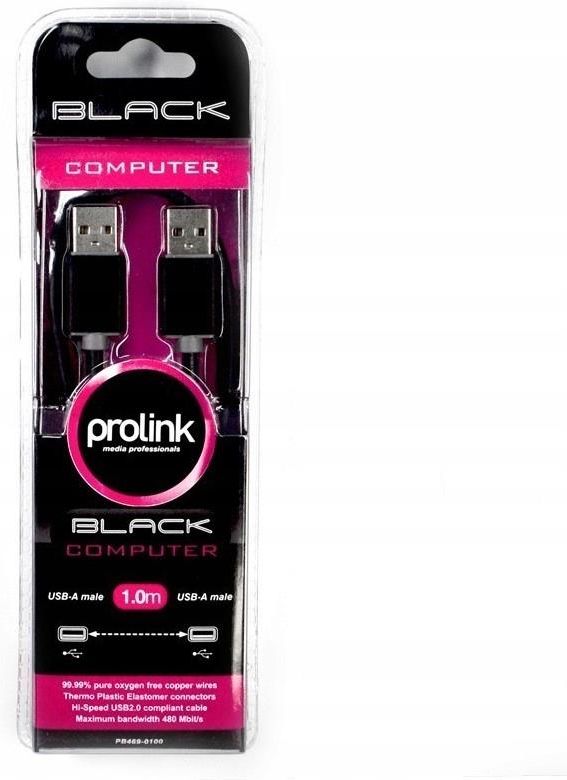 Kabel Usb 1,5M Męski Usb 2.0 Prolink Black Pb469 - Opinie i ceny na ...
