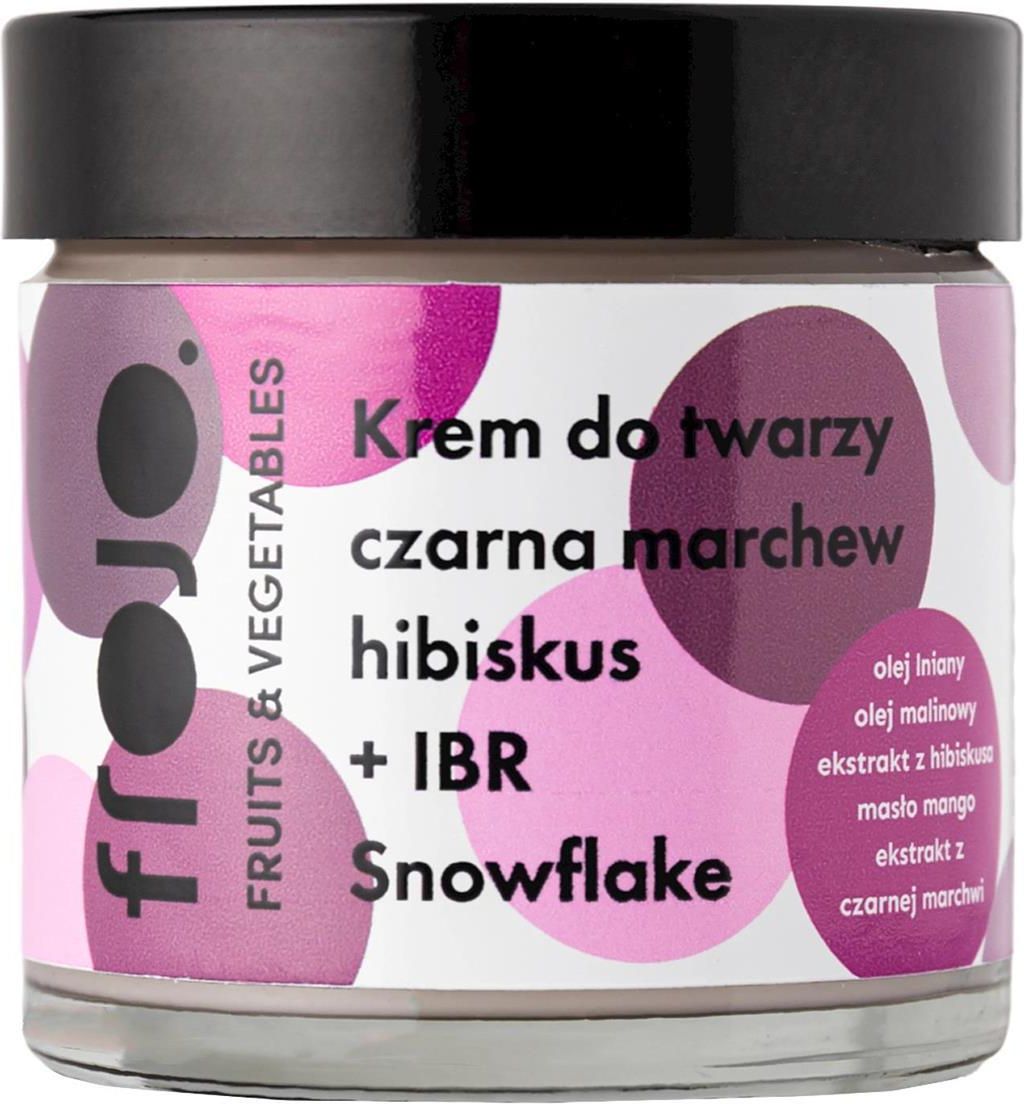 Krem LaLe Frojo Czarna Marchew + Hibiskus Ibr Snowflake na dzień i noc ...