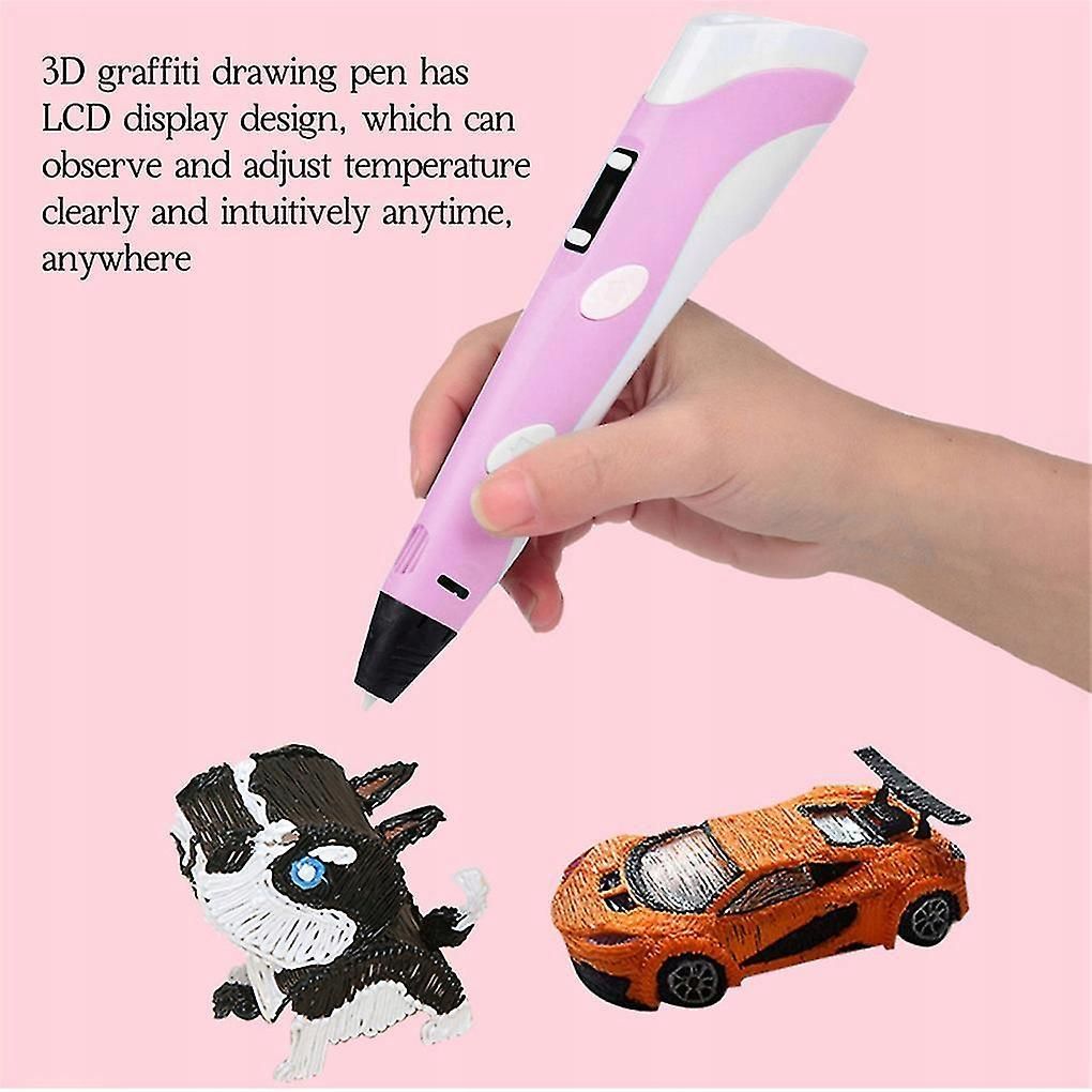 Lulek 3D Printing Pen Kit Diy Printer Drawing Art (G06597429477663 ...