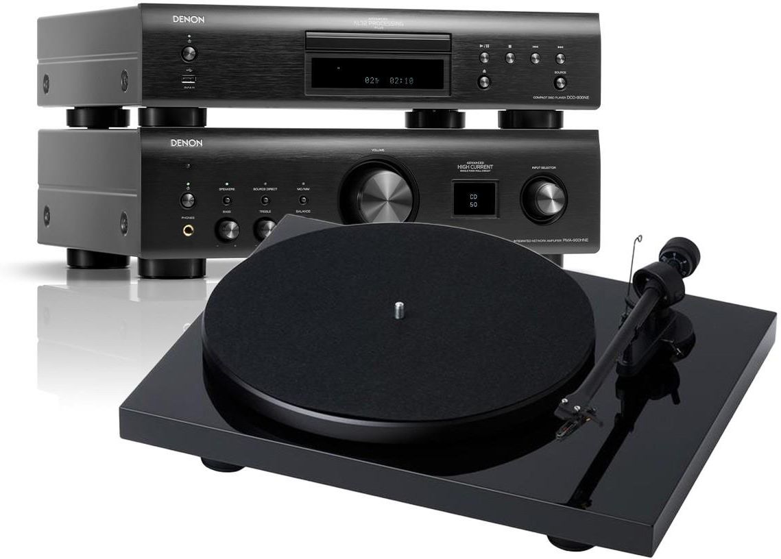 Denon Zestaw stereo: PMA-900HNE + DCD-900NE + Debut Recordmaster II ...
