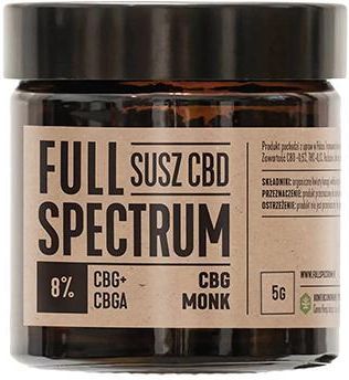 Preparat medycyny naturalnej Cosma Cannabis Monk Cbg 5g - Opinie i ceny na Ceneo.pl