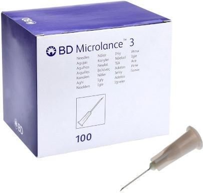Becton Dickinson Bd Microlance 3 Jałowa Igła Iniekcyjna 0,45x16Mm 26g ...