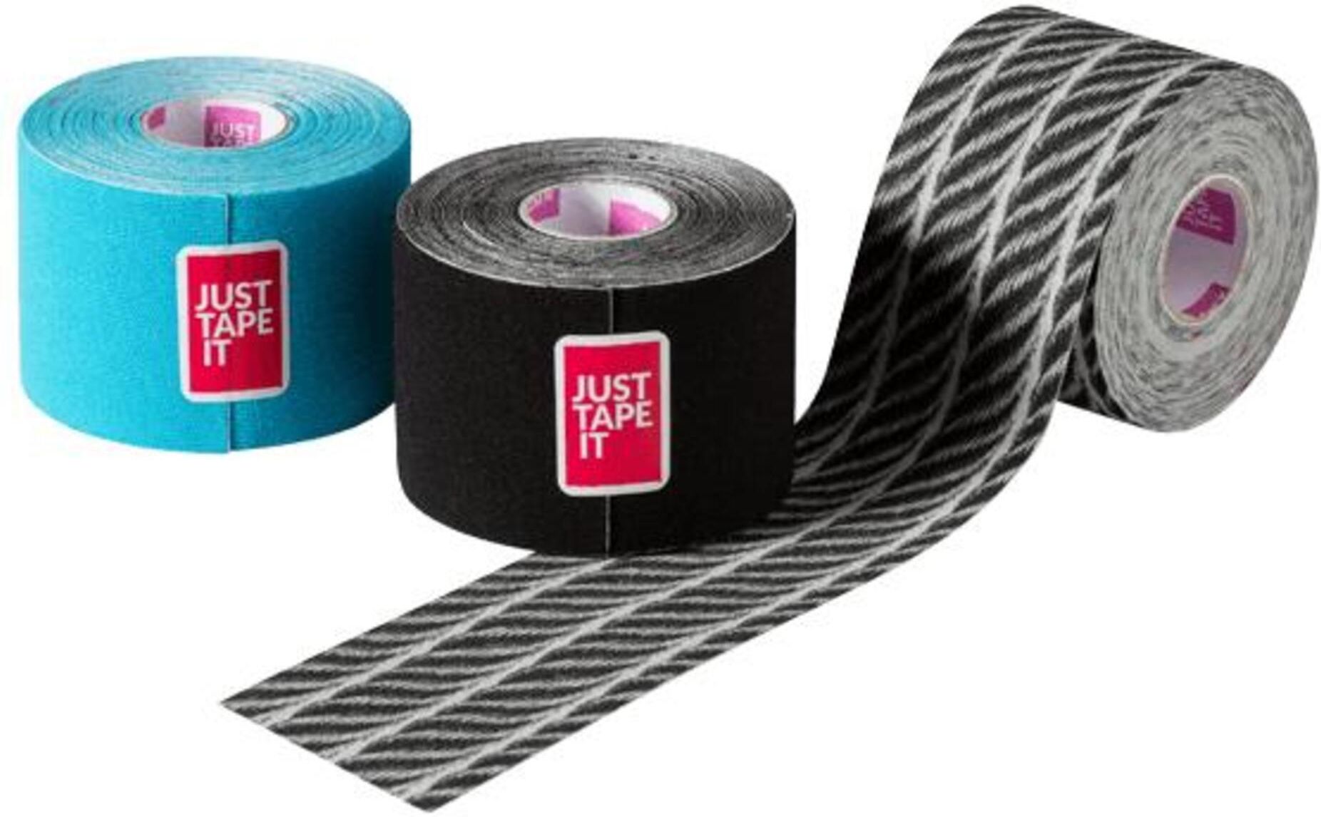 Just Tape It Kinesiotape Zestaw Czarny Niebieski Wielokolorowy - opinie ...