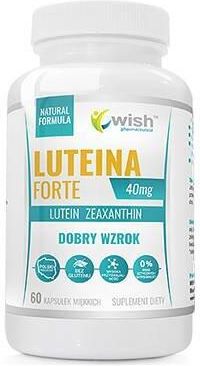 Wish Pharmaceutical Luteina Forte 60kaps. - Opinie i ceny na Ceneo.pl