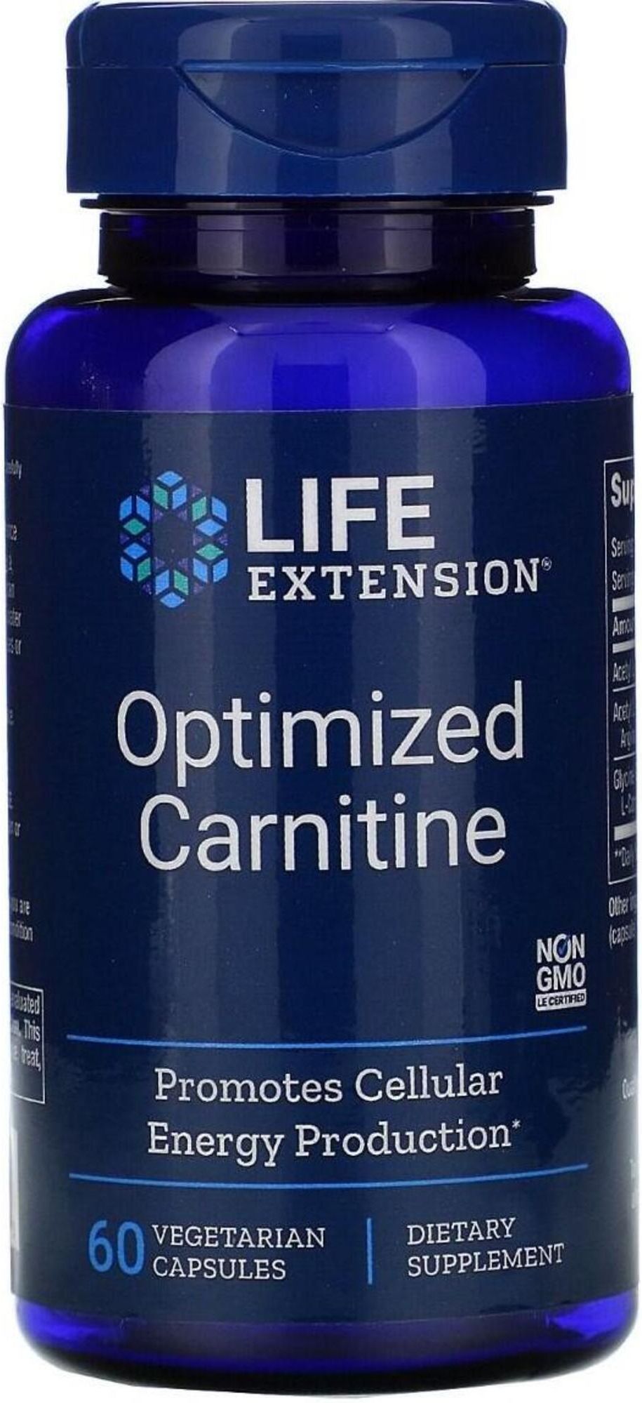 Life Extension Optimized Carnitine 60kaps. - Opinie i ceny na Ceneo.pl