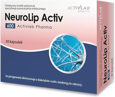 Activlab Pharma Kwas Alfa Liponowy Neurolip 600 23G - Opinie i ceny na ...
