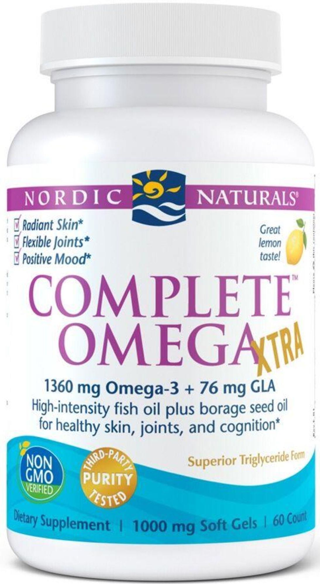 Nordic Naturals Complete Omega Xtra 60kaps. - Opinie i ceny na Ceneo.pl