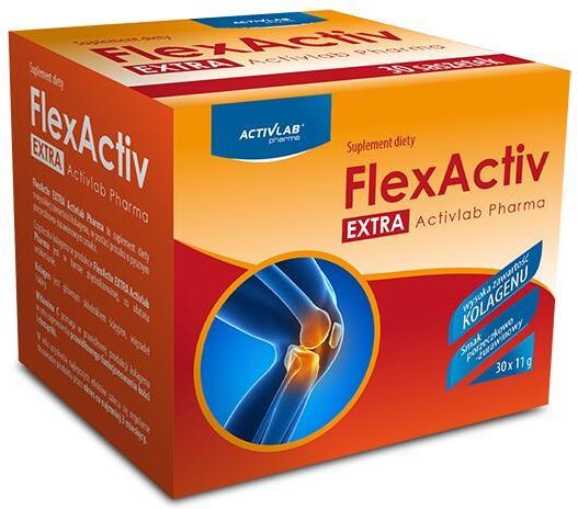 Activlab Pharma Kolagen Flexactiv Extra 30 Sasz - Opinie i ceny na Ceneo.pl