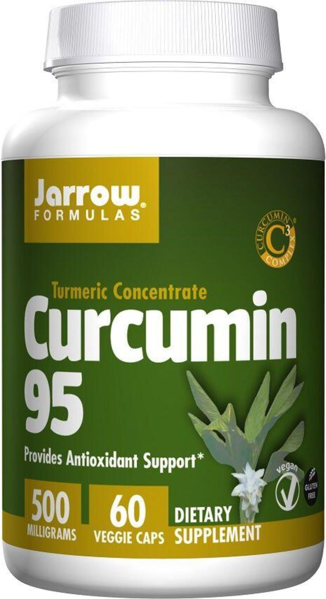 Jarrow Formulas Curcumin Kurkumina 95 500Mg 60 Kaps - Opinie i ceny na Ceneo.pl