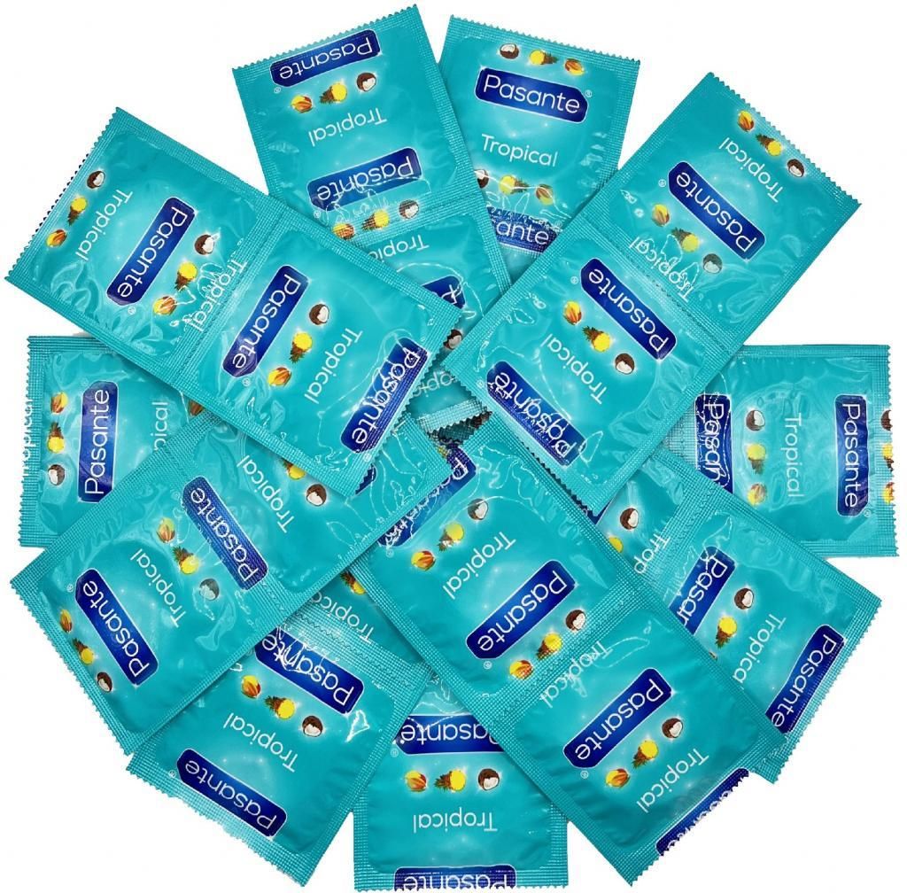 Pasante Tropical Smakowe Owocowe 50szt. - Ceneo.pl