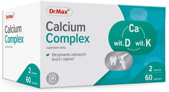 Dr.Max Pharma S.R.O. Calcium Complex 60kaps. - Opinie i ceny na Ceneo.pl