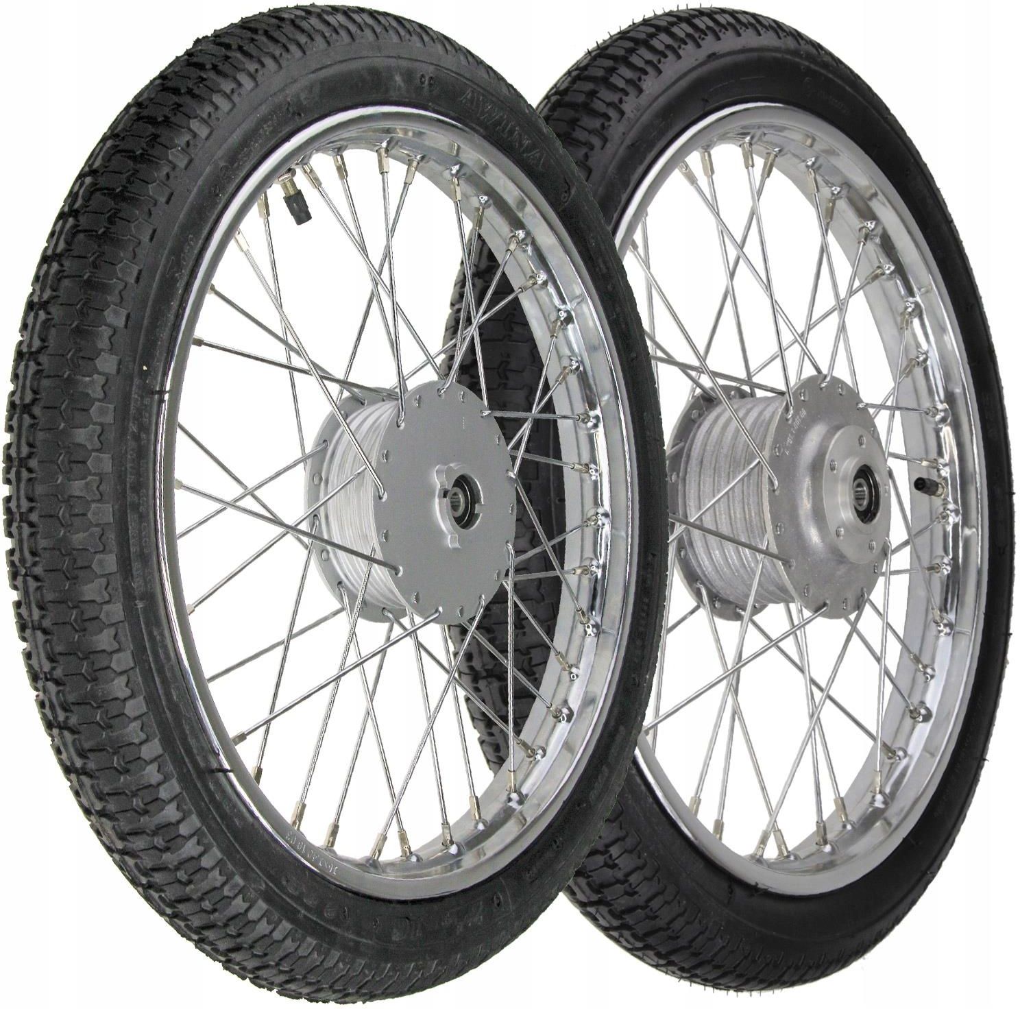 Części motocyklowe Barter 2X Koło Opona 17 Cali Romet Ogar 200 205 ...