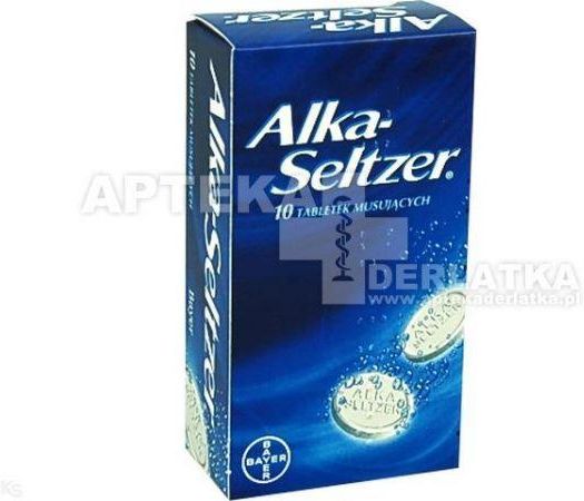 Bayer Alka-Seltzer 10Tabl. Musujących - Opinie i ceny na Ceneo.pl