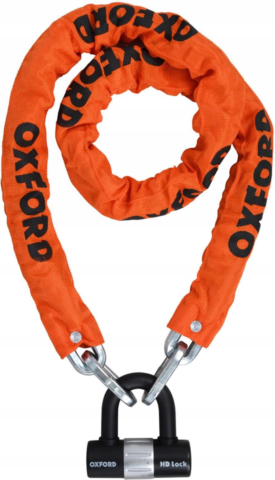 Oxford Hd Chain Łańcuch Blokada Kłódka 1,5M - opinie i ceny na Ceneo.pl