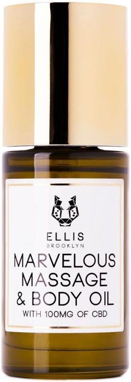 Ellis Brooklyn Marvelous CBD Massage & Body Oil 30ml - Opinie i ceny na ...