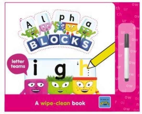 Alphablocks Letter Teams: A Wipe-Clean Book Sweet Cherry Publishing ...
