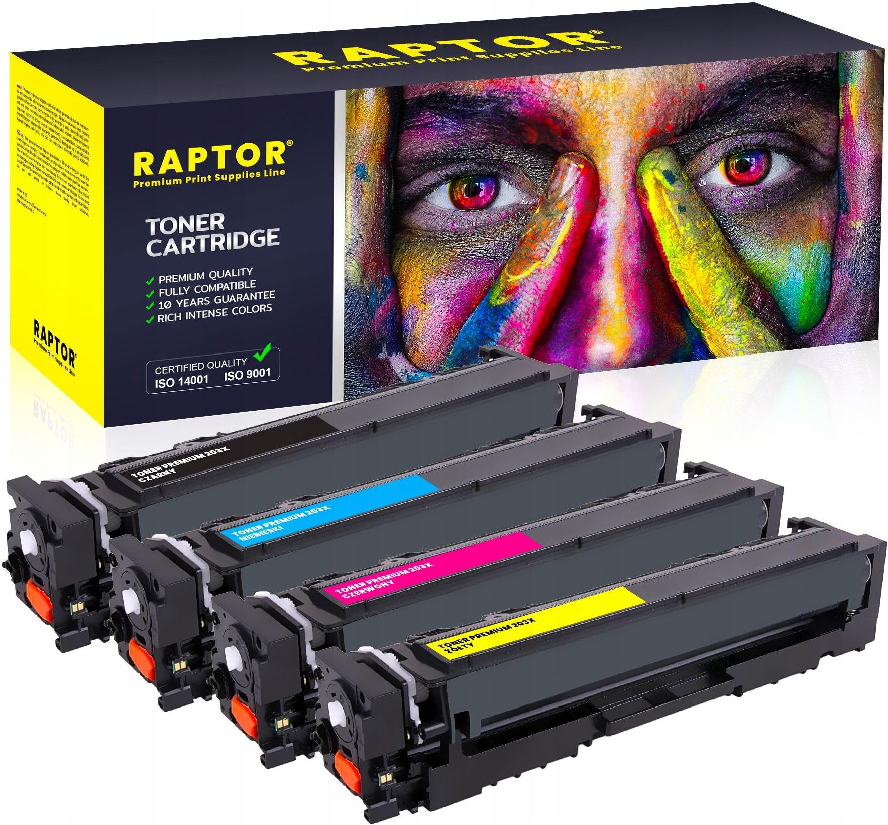 RAPTOR 4X TONER DO HP COLOR LASERJET PRO MFP M281FDW - Opinie i ceny na ...