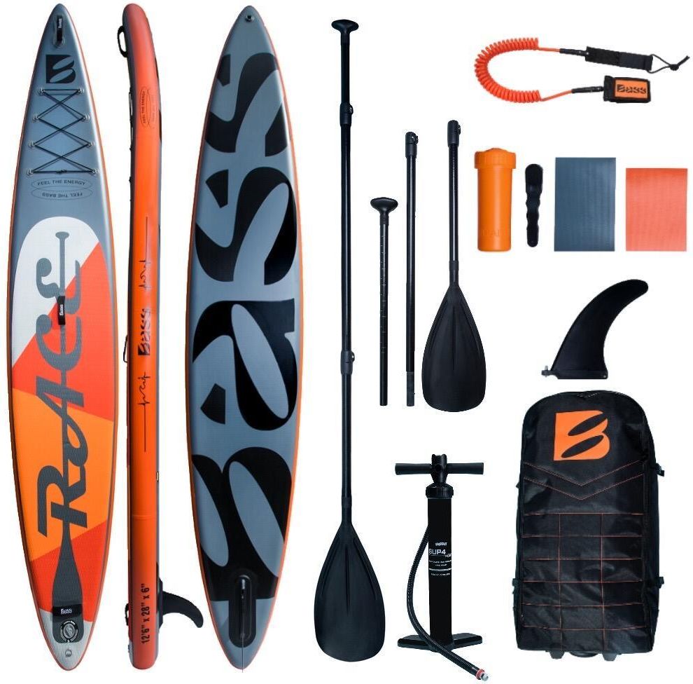 Sup Bass Race 12 6' Lila Pomarańczowy Szary - Ceny i opinie - Ceneo.pl