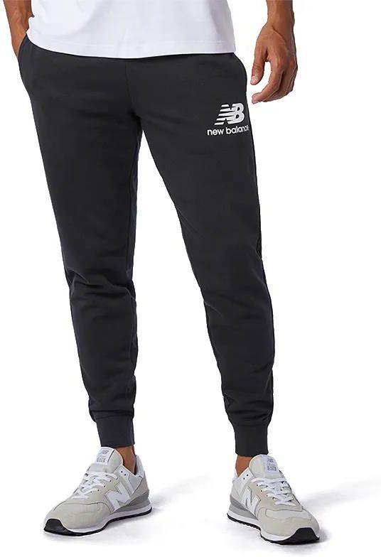 Spodnie dresowe New Balance MP03558BK - czarne - Ceny i opinie - Ceneo.pl