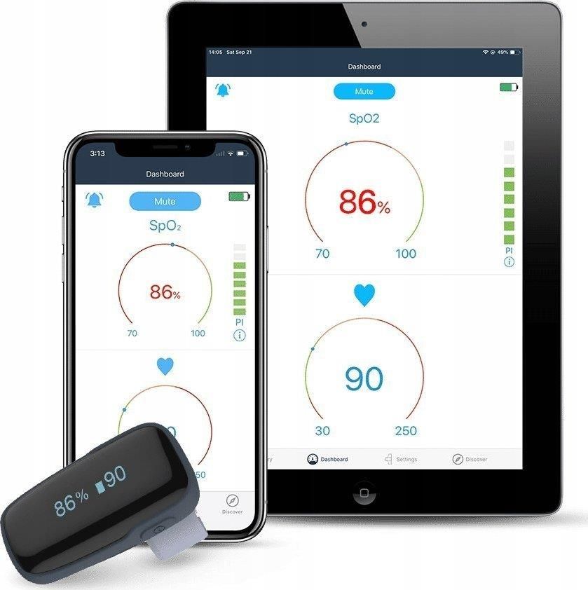 Wellue Monitor Snu Oddechu. Pulsoksymetr. Alarm. App Oxylink - Ceny i ...