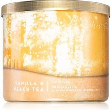 Bath & Body Works Vanilla Peach Tea 411 Szt. Świeczka Zapachowa I ...