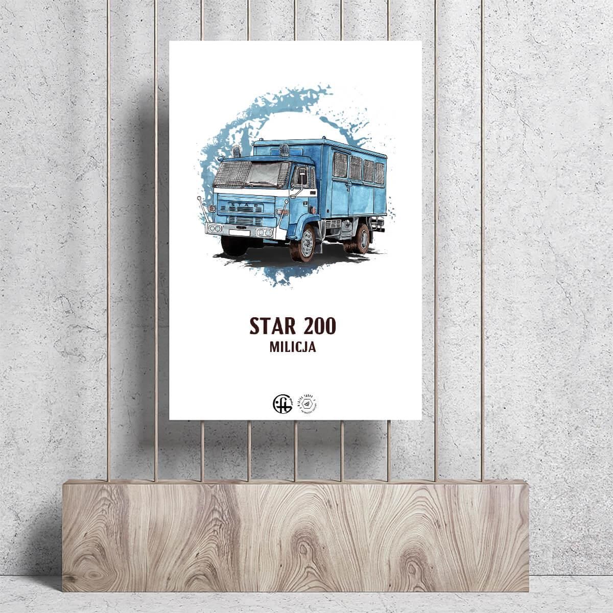 Plakat A1 Star 200 Milicja 49059 - Opinie i atrakcyjne ceny na Ceneo.pl