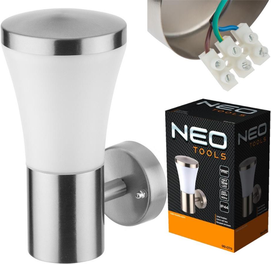 Lampa Fasadowa Zewnętrzna Elewacyjna Led 13W 23,5Cm Ip44 Neo 99-079 ...