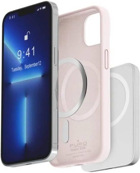 PURO ICON MAG - ETUI DO IPHONE 14 / 13 MAGSAFE RÓŻ (28616) - Etui na ...