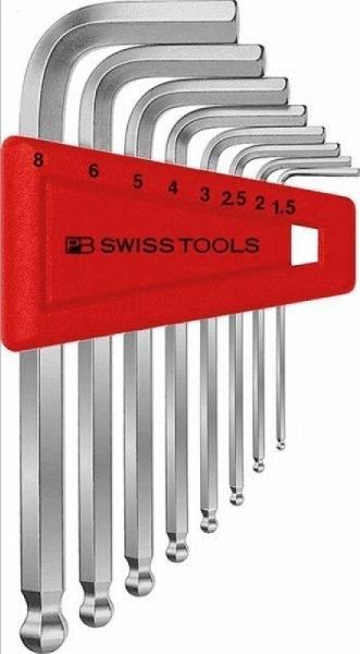 Swiss Tools Zestaw kluczy trzpieniowych L IMBUS Mini 1,5-8mm 8-cz. z ...