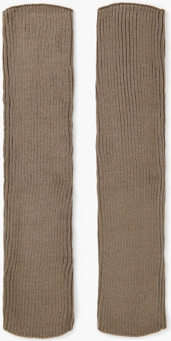 Cropp - Ocieplane getry w prążki - Beżowy - Ceny i opinie - Ceneo.pl