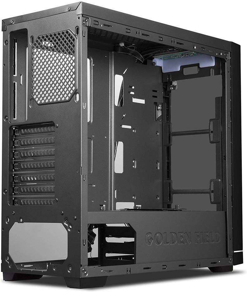 Obudowa komputerowa Obudowa Golden Field Z3 ATX Midi Tower Okno LED ...