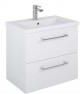 Elita Roma Plus Compact White High Gloss Komplet Szafka Z Umywalką 50 Cm 2S (167494) - Opinie i ...