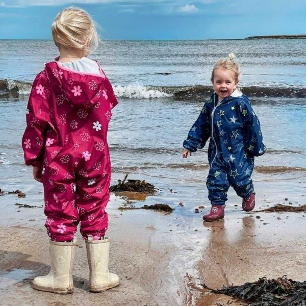 Kombinezon przeciwdeszczowy z podszewką All In One LittleLife - Stars 6 ...